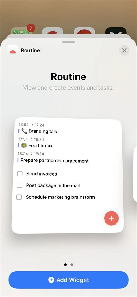 Apple Ios Widgetss Plugin For Routine · Routine