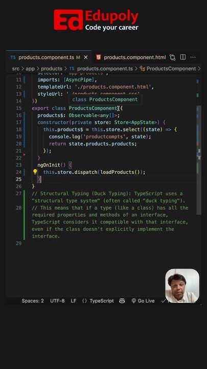 Duck Typing In Typescript With Example తెలుగు లో Youtube