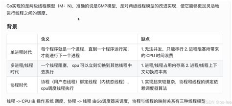 Golang面试题六（gmp）golang Gmp面试题 Csdn博客