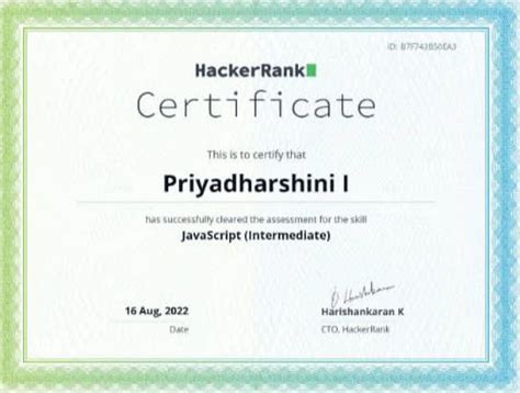 Javascript Priyadharshini I
