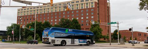 Indygo Bus Sustainable Transportation Parking And Transportation Services Indiana University