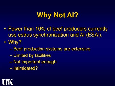 Ppt Economic Effects Of Estrus Synchronization And Artificial Insemination Powerpoint