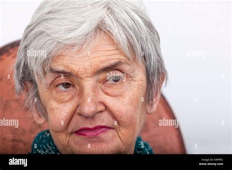 Wrinkled Old Woman Hi Res Stock Photography And Images Alamy