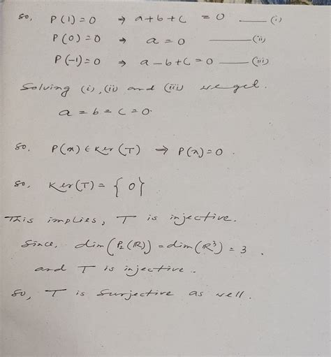 [solved] Show That The Map Below Is Linear Transformation Prove Or Disprove Course Hero