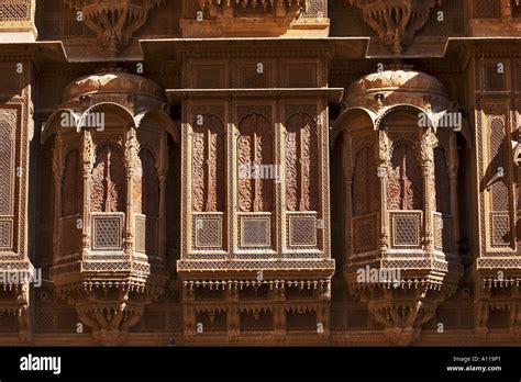Jharokha Window Balcony Patwa Haveli Jaisalmer Rajasthan India