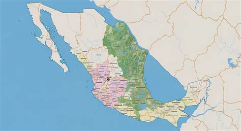 Mapa De Las Californias En México Guía De Baja California Y Sur