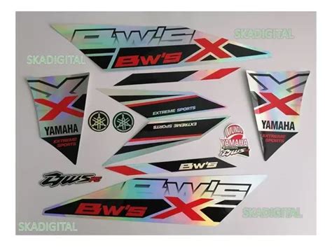 Kit Completo De Calcomanías Bws X Fi 2020 Tornasol Cuotas Sin Interés