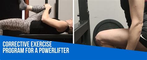 a corrective exercise program for a powerlifter nicholas rubini