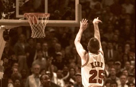 Steve Kerr Was Shooting The Lights Out During The 1994 95 Season
