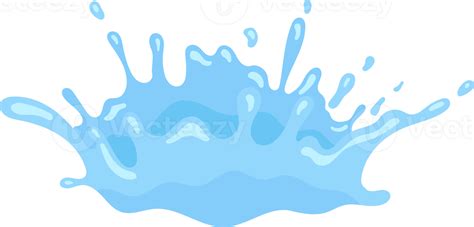 Blue Water Splash Element And Illustration Png Hot Sex Picture