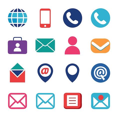 Contact Logo Vectors And Illustrations For Free Download Freepik
