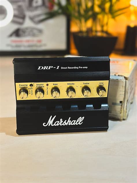 Marshall Drp 1 Direct Recording Pre Amp Boxed Reverb Uk