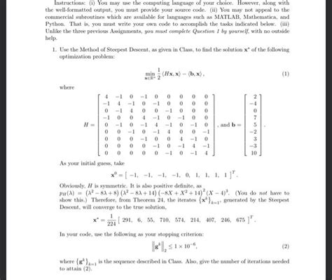 Solved Instructions I You May Use The Computing Language