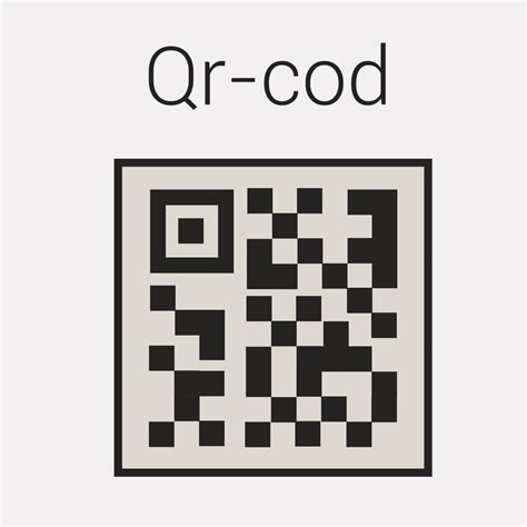 Qr Code In Vector Version A Qr Code Quick Response Code Is The