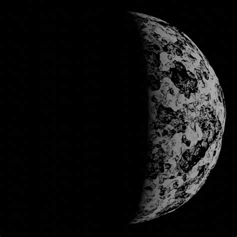 procedural moon shader r blender