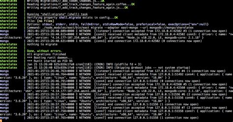 Mongo Connection Loop Issue Overleaf Toolkit GitHub