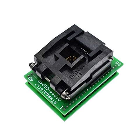 Fepart Top Chip Programmer Tqfp44 Adapter Socket Dip40 Qfp44 Atmega16 Fepart306600