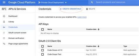 Authentication Code Ocean Vpc Administration Guide