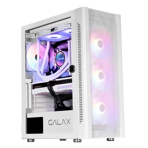Amazon In Buy Galax Rev W Argb White Revolution Argb White With Argb Fans Preinstalled