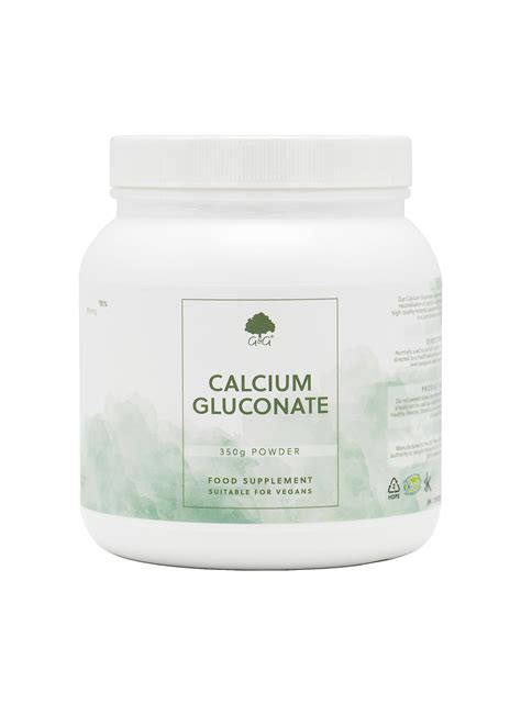 Calcium Gluconate Powder 350g Of Pure Calcium Gluconate Powder Gandg
