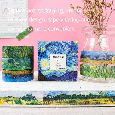 4 롤스 Ts Mt001 Washi 손 계정 테이프 사진 앨범 일기 Diy 장식 스티커 모시 풍경