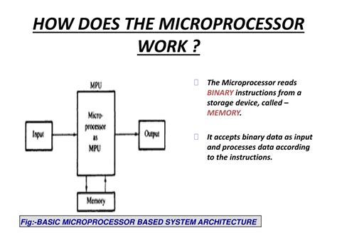 ppt evolution of microprocessors types technologies and applications powerpoint