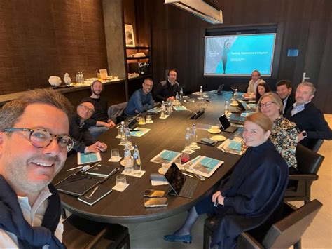 Great Working Session With My Banking Commercial And Litigation Partners Astrid Wagner