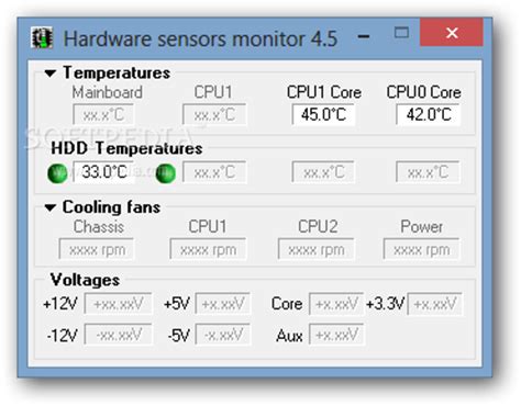 Hardware Sensors Monitor Download Softpedia
