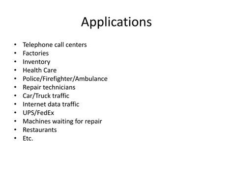 Ppt Introduction To Queueing Theory Powerpoint Presentation Free