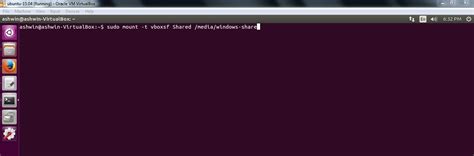 Steps To Share Folder From Windows To Ubuntu On Virtualbox
