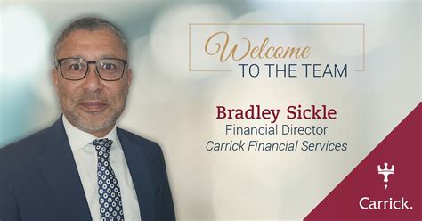 Carrick We Are Delighted To Announce The Appointment Of Bradley