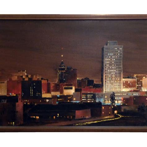 Carter Frederick San Antonio Nightscape Hal Marcus Gallery