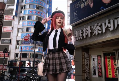 Обои девушка Alin Ma Cosplay Xenon Model Anime Girls Asia Makima