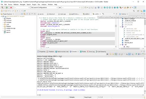 Eclipse Discovery No Longer Works For ESP V Build Works Fine Issue Sloeber