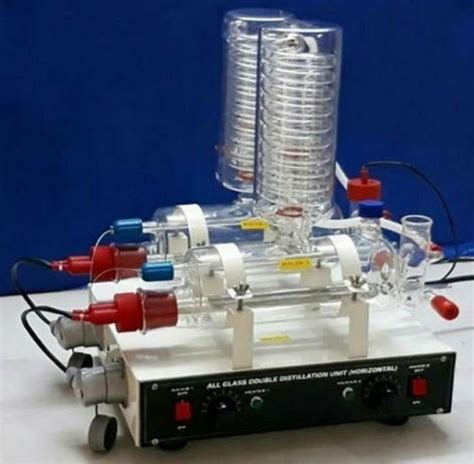 Adlg Borosilicate Glass Double Distillation Unit At ₹ 42000unit In New