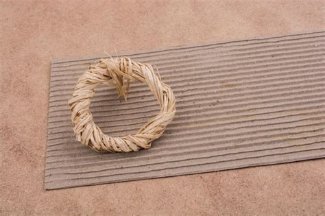 Premium Photo Straw Ring In The View