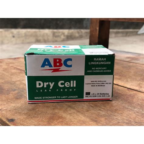 Jual BATERAI ABC HIJAU AA ISI 24PCS BATERAI JAM DINDING BATERAI SENTER LED Shopee Indonesia