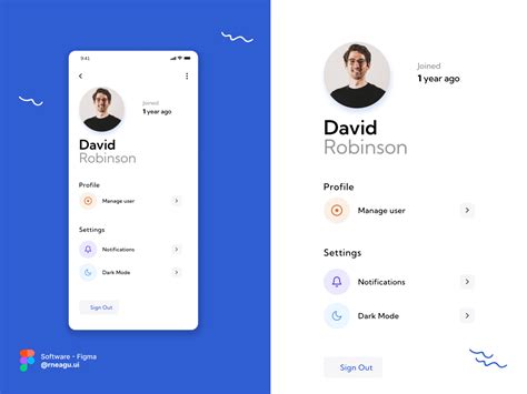 User Profile Mobile Concept Ui Design Challenge 006 Dailyui By Razvan Neagu On Dribbble