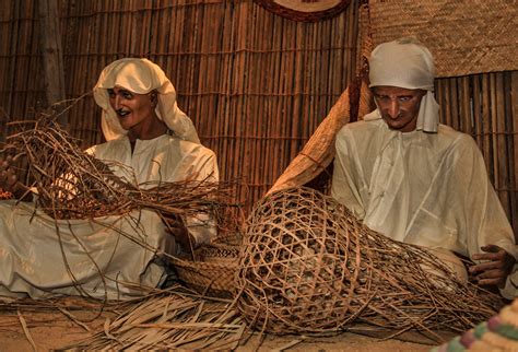 صناعة السلال من سعف النخيل الحياة اليومية في الستينيات وال Flickr