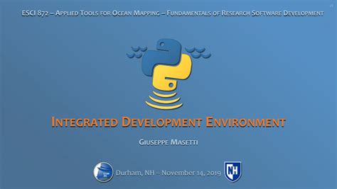 Pdf Fundamentals Of Research Software Development Integrated Development Environment