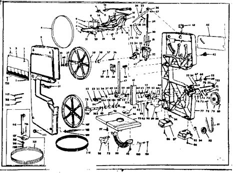 Craftsman 14 Band Saw Parts At Evelyn Saltsman Blog