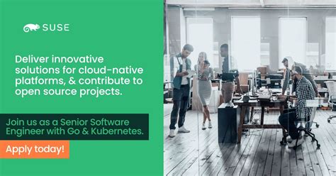 Go Kubernetes Opensource Containerized Susecareers