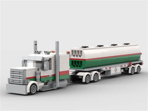 Lego Moc 149015 Octan Tanker Truck By Jidbrickcreations Rebrickable