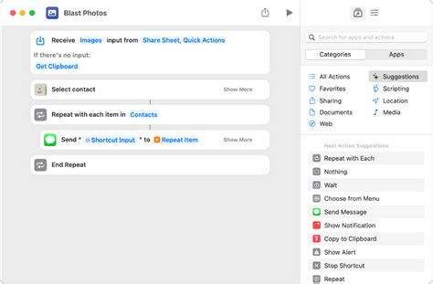Control The Flow Of Actions In Shortcuts On Mac Apple Support Rs