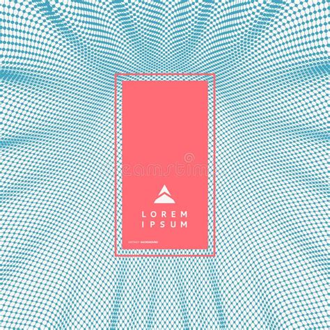 Abstract Science Or Technology Background Graphic Design Network Illustration Stock Vector