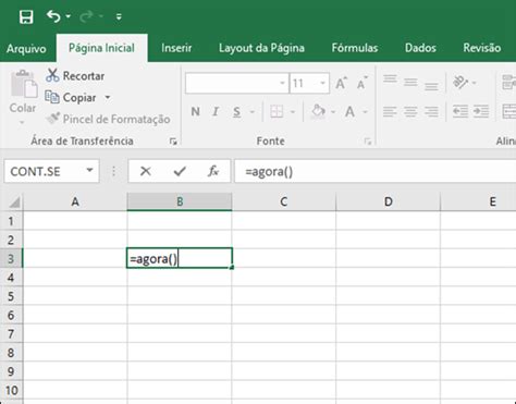 Como Inserir Data No Excel Com Atualização Automática ~ Visual Dicas