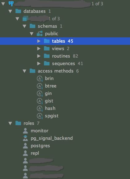 Solved Reduce Amount Of Nodes Shown In The Database Tree View Ides Support Intellij