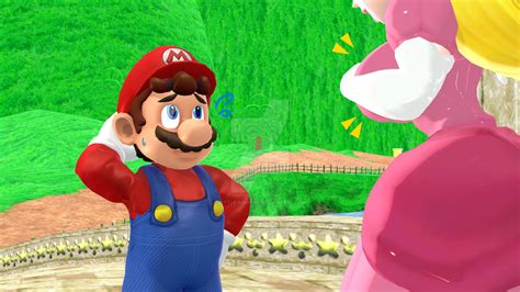 Mama Mia Mario 001 Princess Peach 002 By Littlejunkerr On