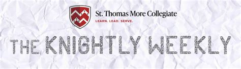 Knightly Weekly Feb 10 16 St Thomas More Collegiate