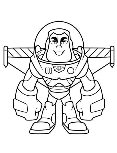 バズ・ライトイヤー：スペースレンジャーのぬり絵ページ50枚が完成